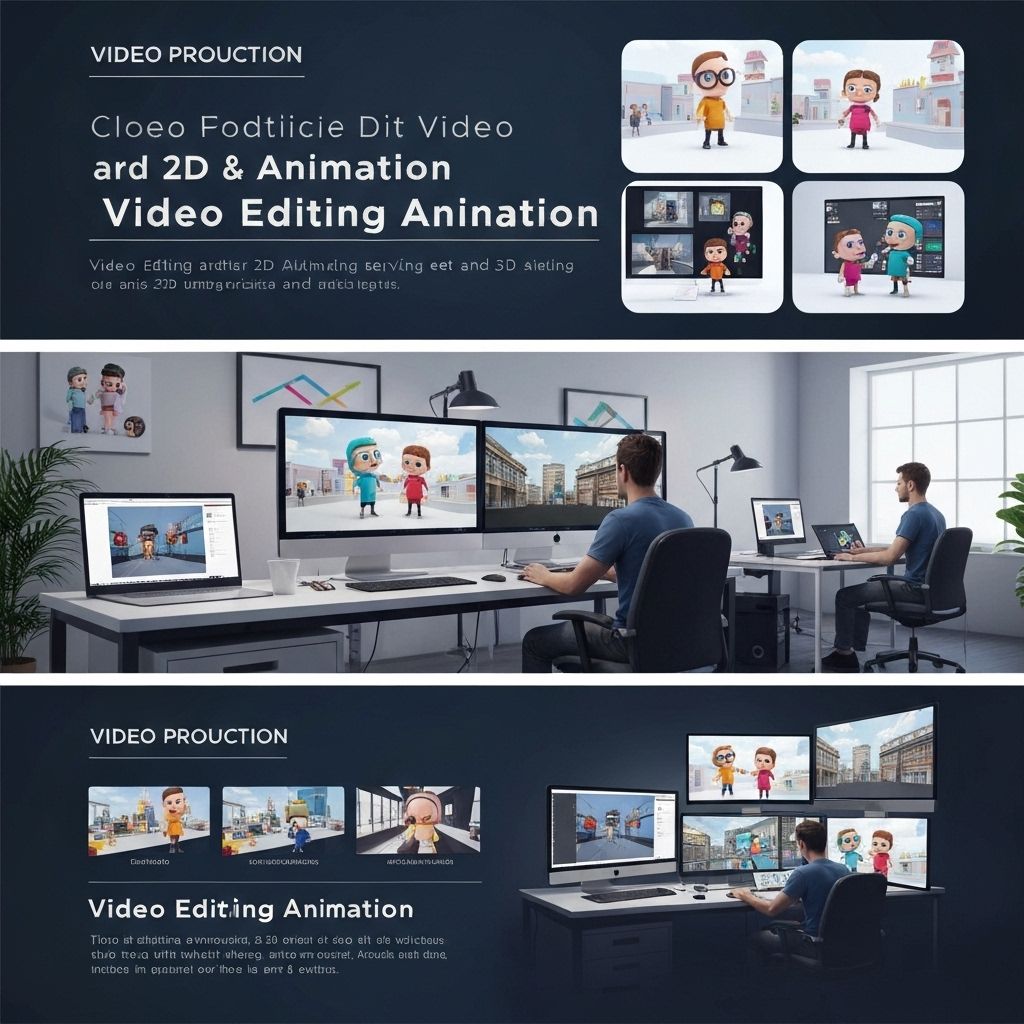 Video Editing & Animation Services | 2D & 3D Video Production ...